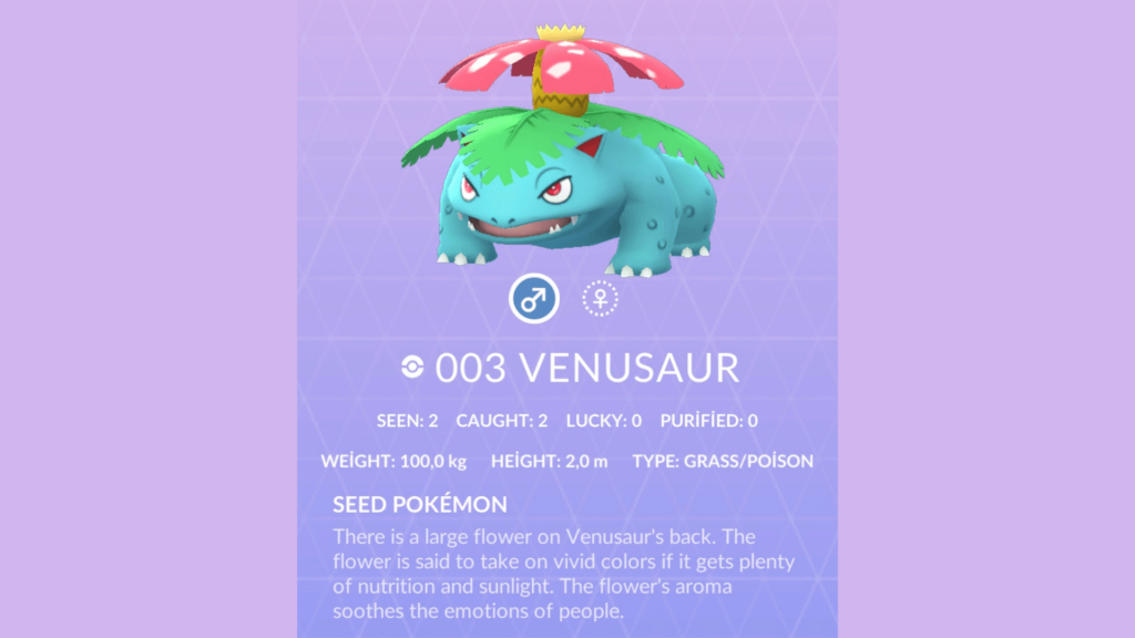 Pokemon Go Venusaur Rehberi – Onca Şey